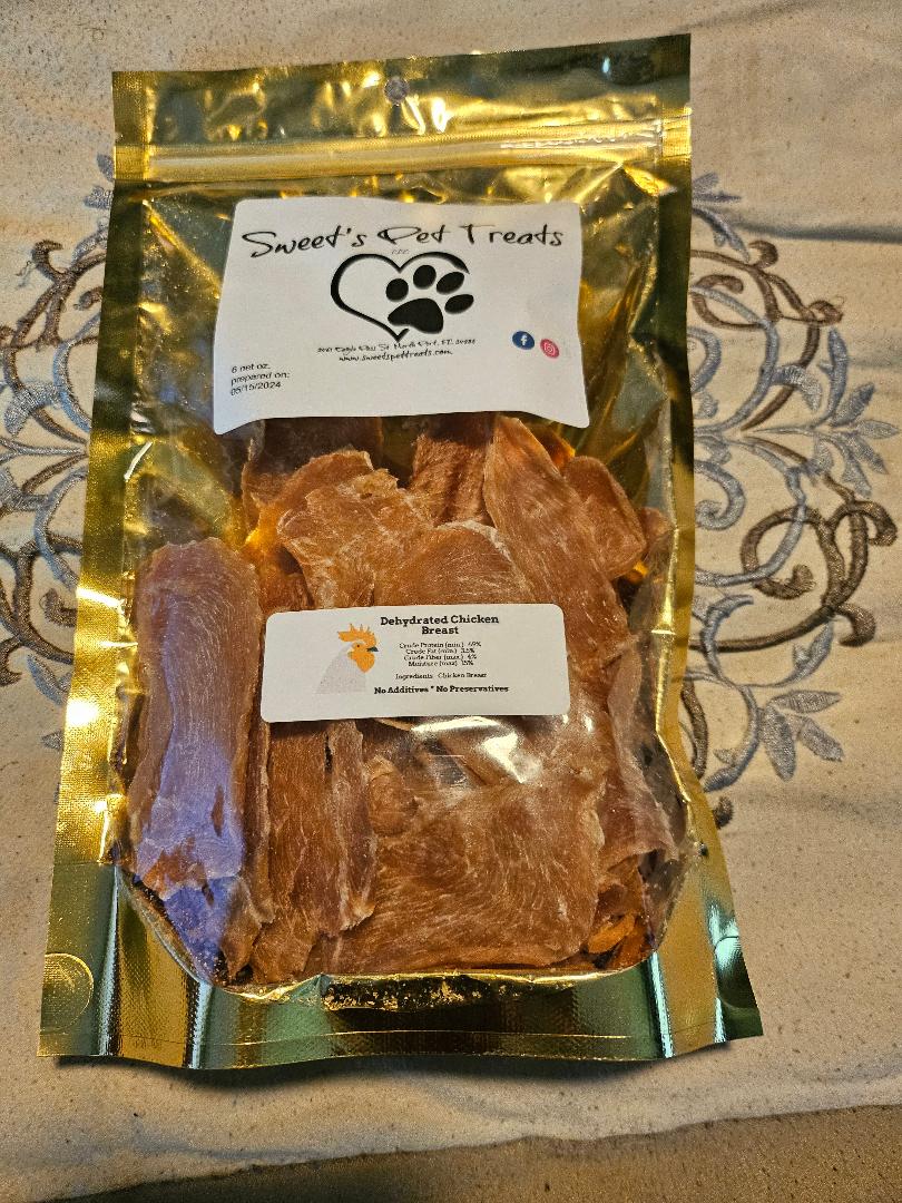 Dehydrated Chicken – Sweet's Pet Treats